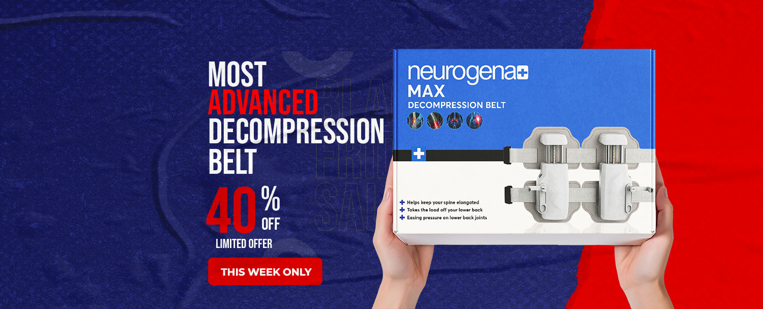 Neurogena Decompression Belt, Pillow for Pain Relief – Neurogena.us
